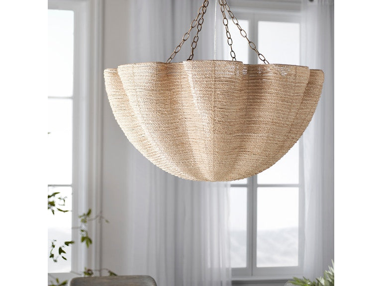 Scallop Chandelier – Elizabeth Lamont