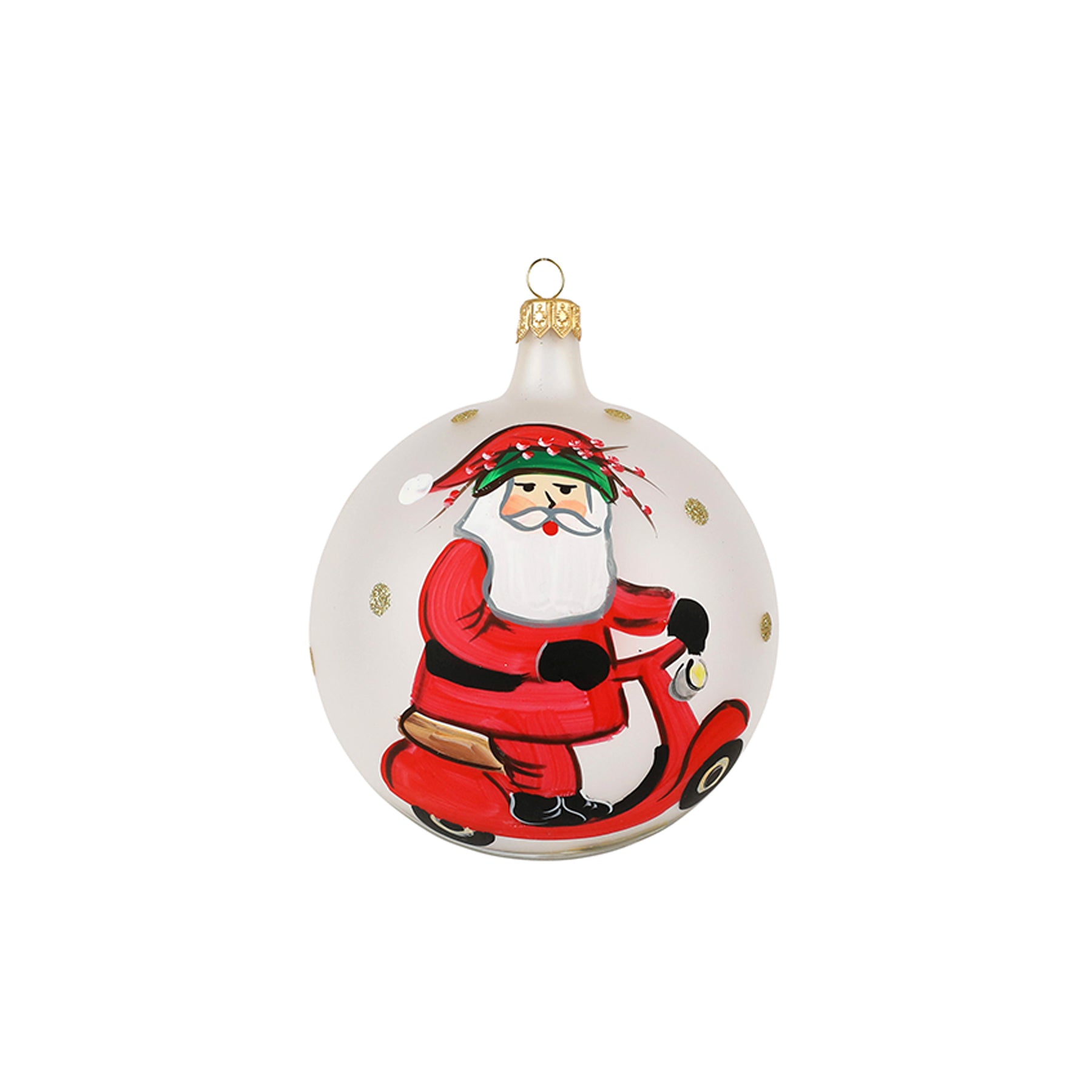 Old St. Nick Vespa Ornament – Elizabeth Lamont